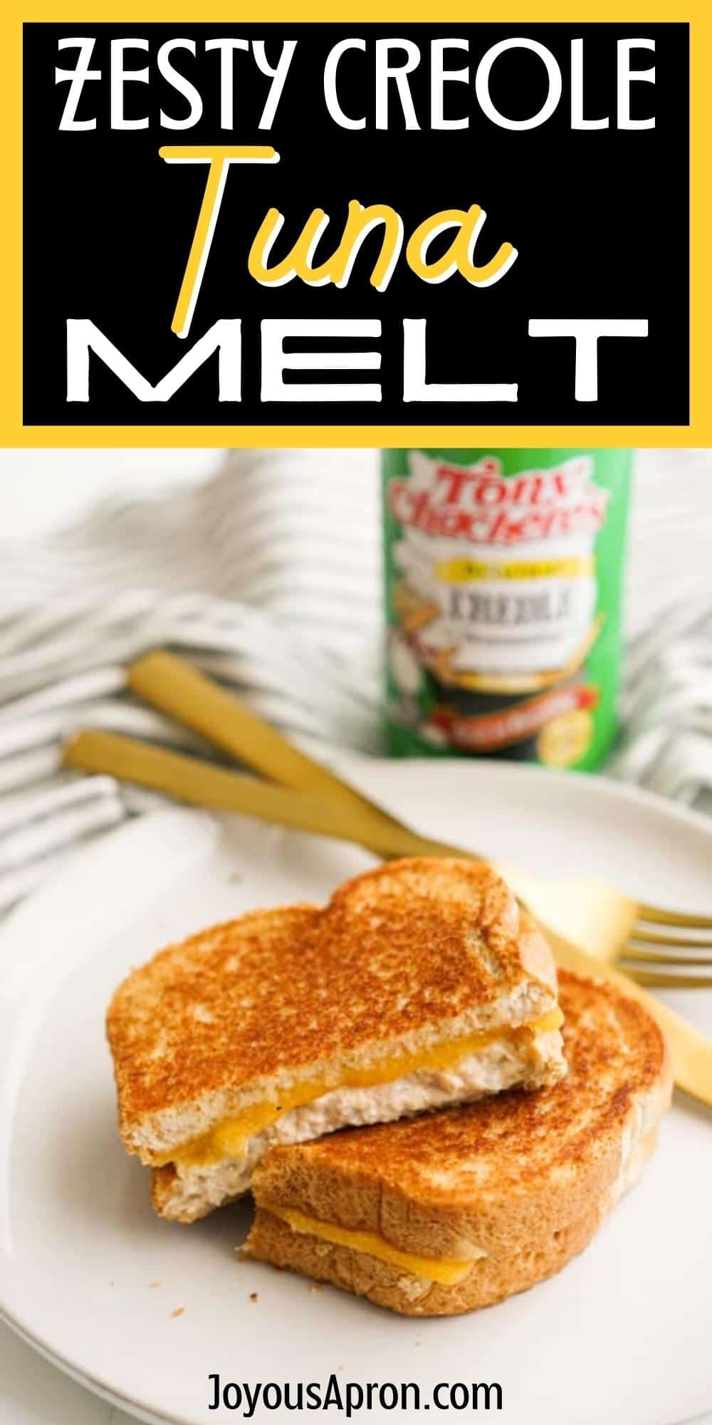 Zesty Tuna Melt Sandwich - Joyous Apron