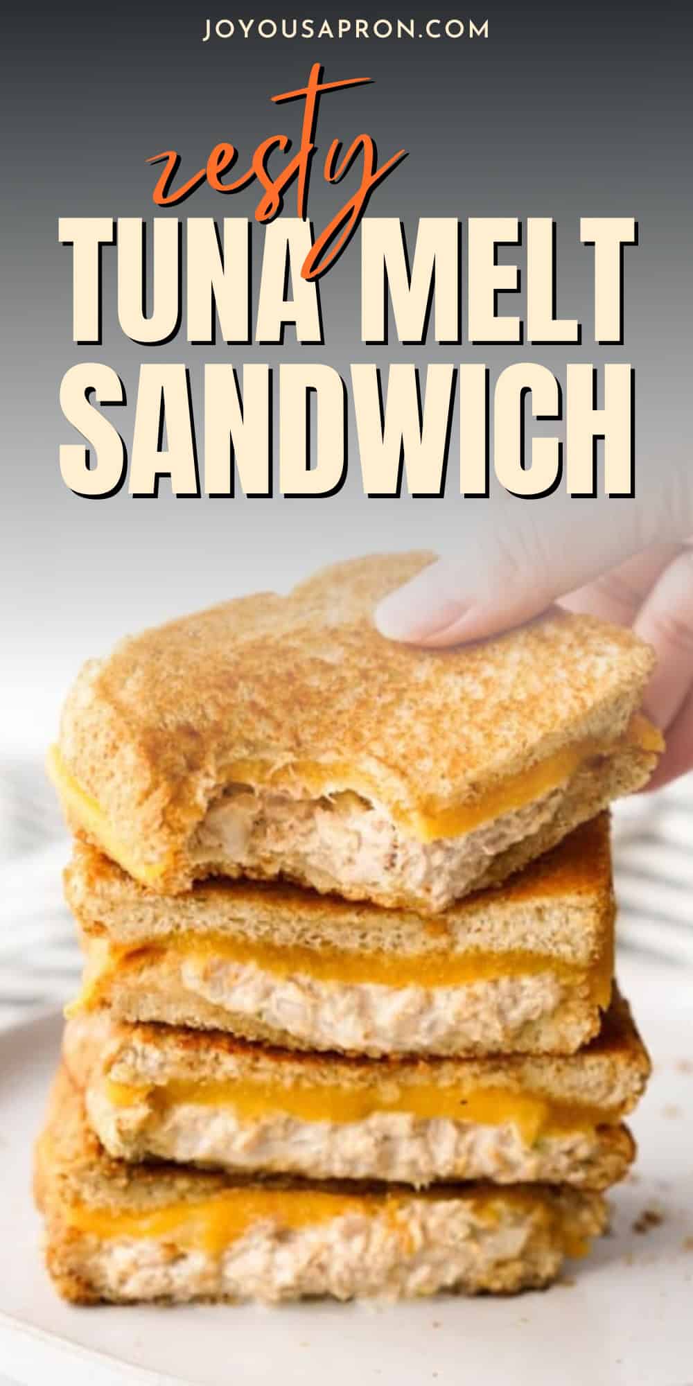 Zesty Tuna Melt Sandwich - Joyous Apron