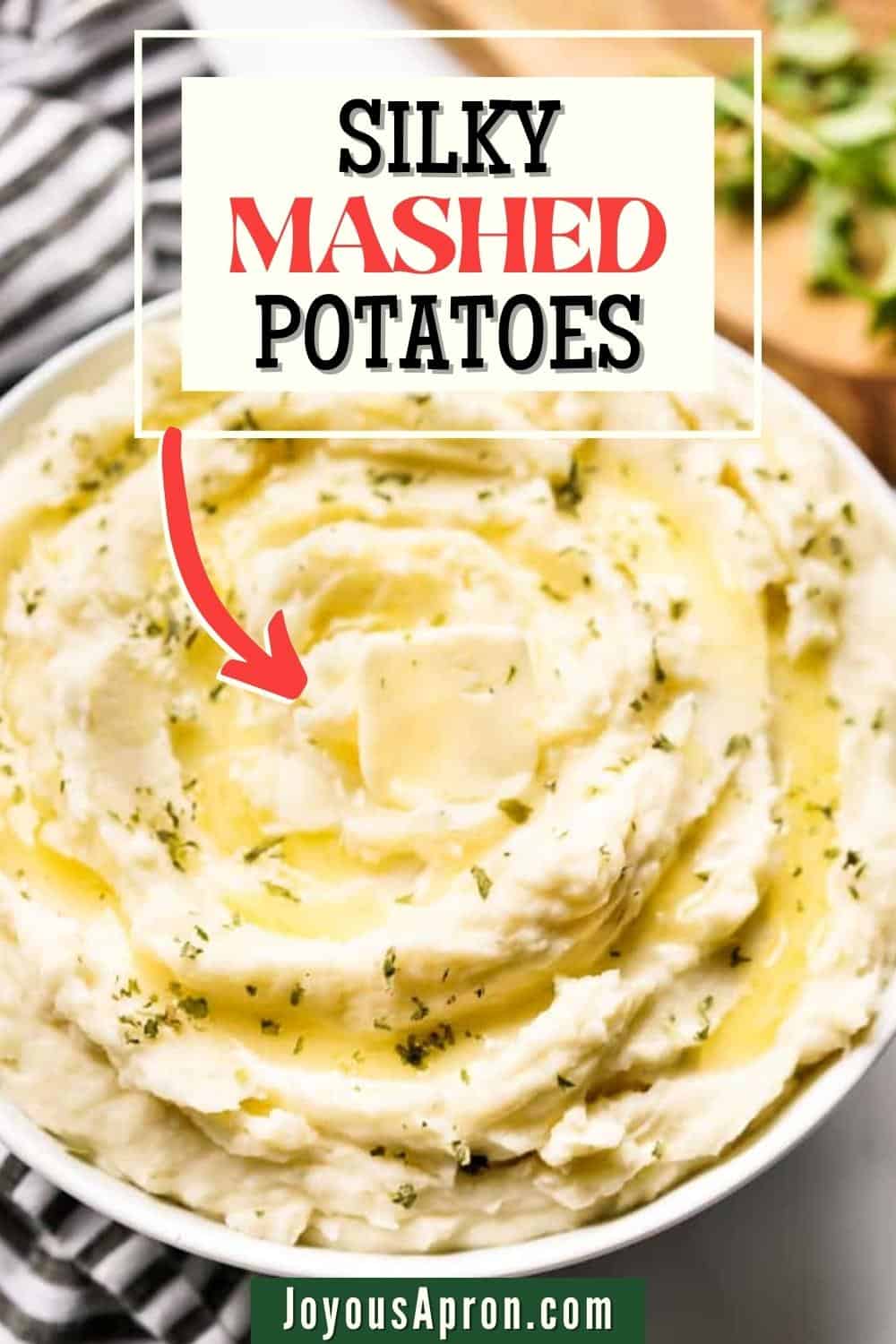 Creamy Mashed Potatoes with Heavy Cream - Joyous Apron