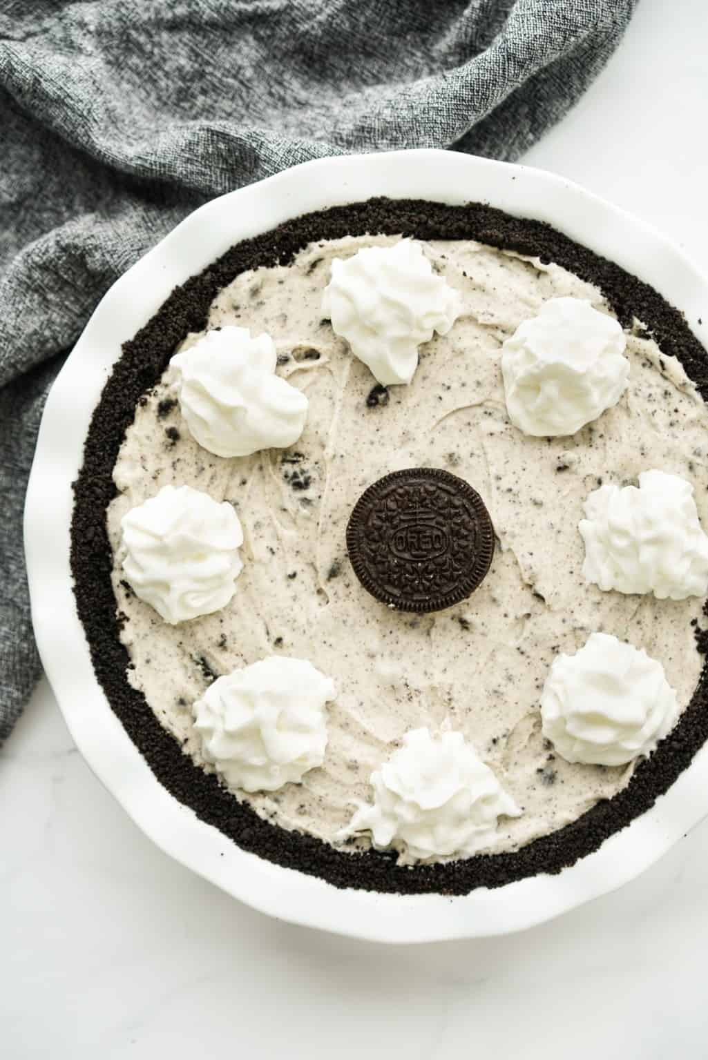 Oreo Cream Pie - Joyous Apron