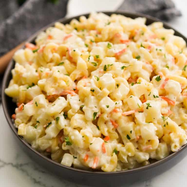 Hawaiian Potato Mac Salad - Joyous Apron