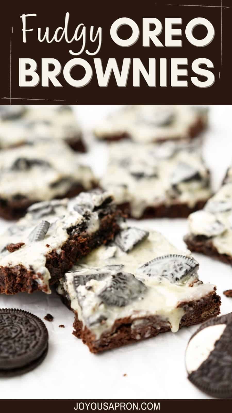 Oreo Brownies - Joyous Apron