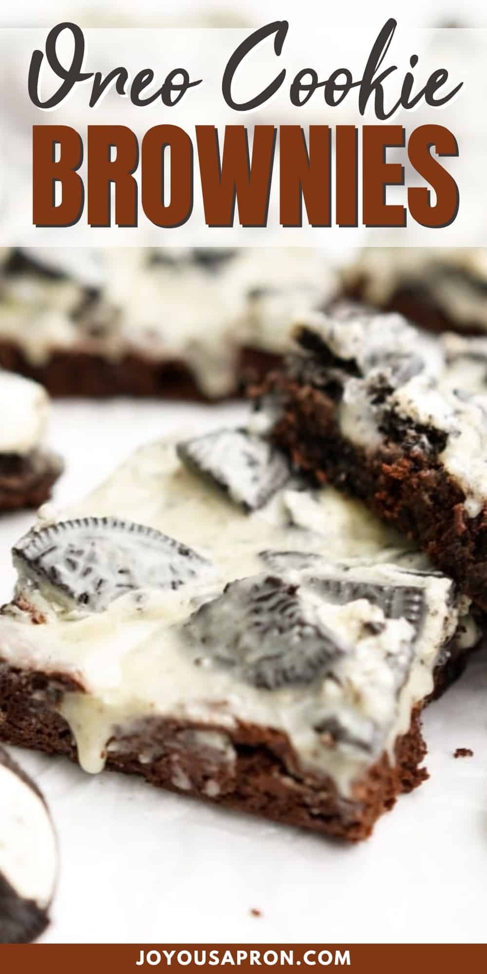 Oreo Brownies - Joyous Apron