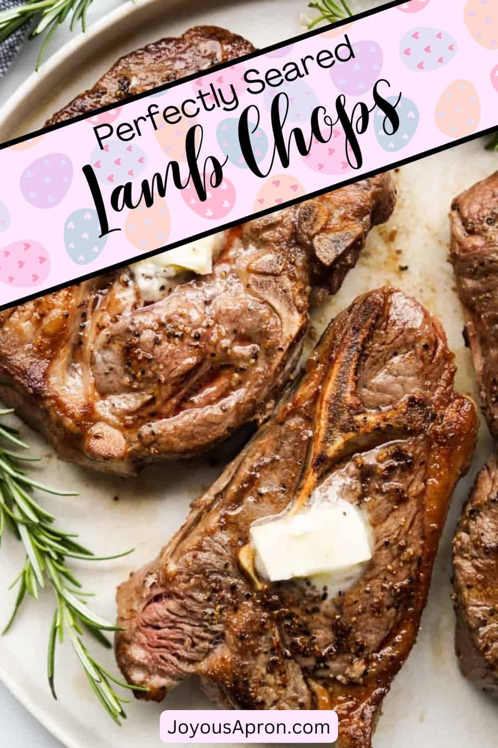 Pan Seared Lamb Chops - Joyous Apron