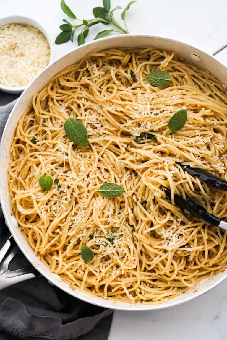 Brown Butter Sage Pasta - Joyous Apron