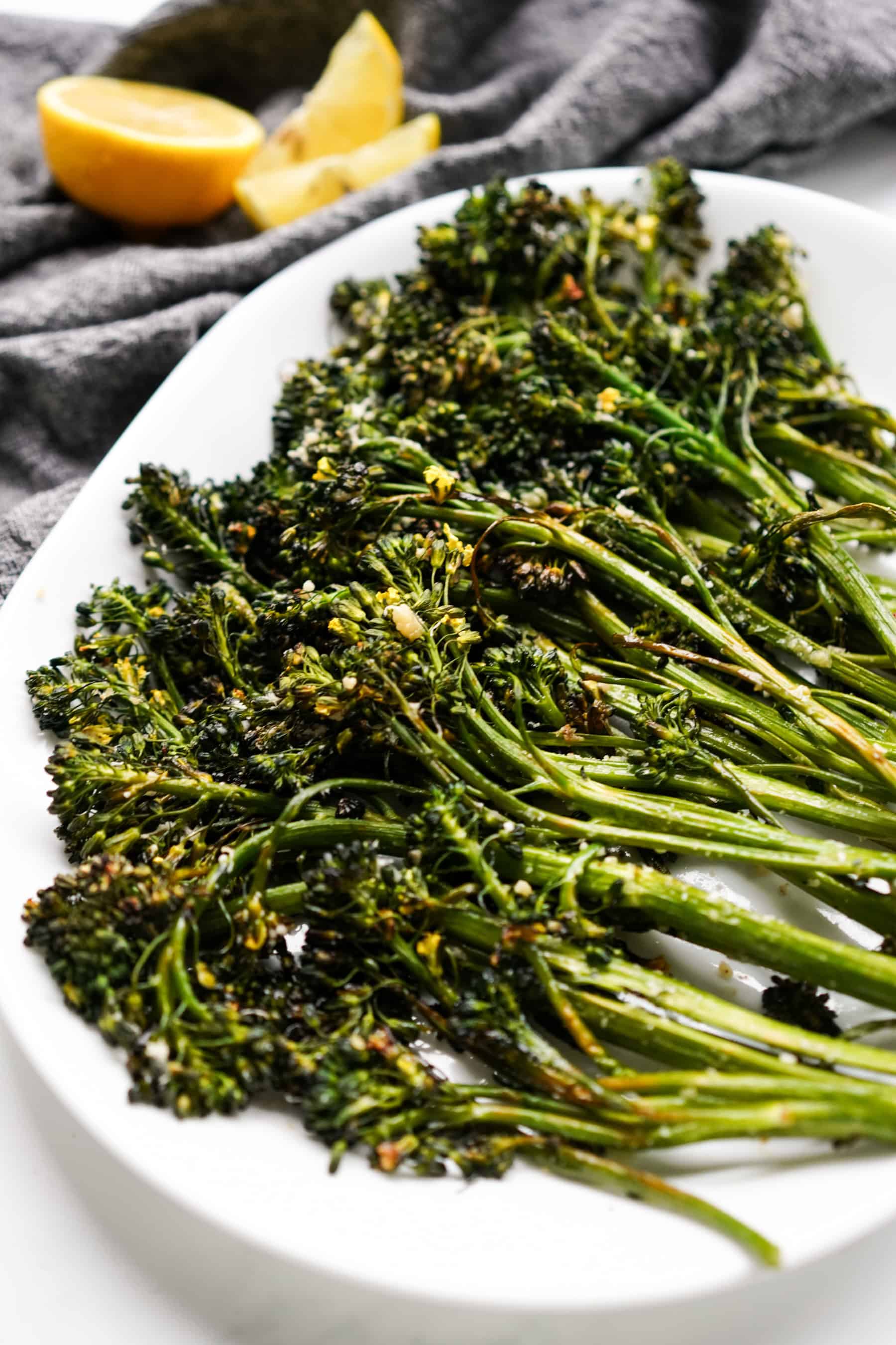 Roasted Broccolini - Joyous Apron