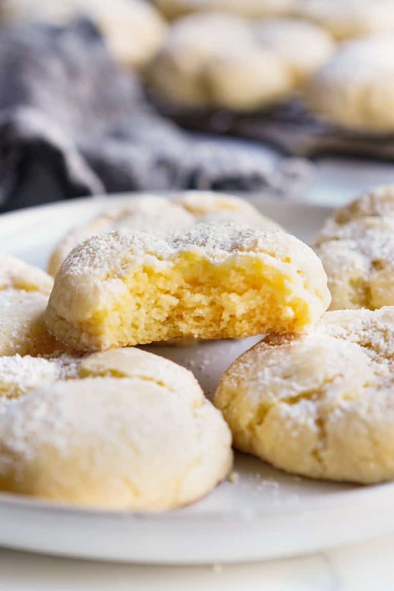 EASY Gooey Butter Cookies (using cake mix) - Joyous Apron