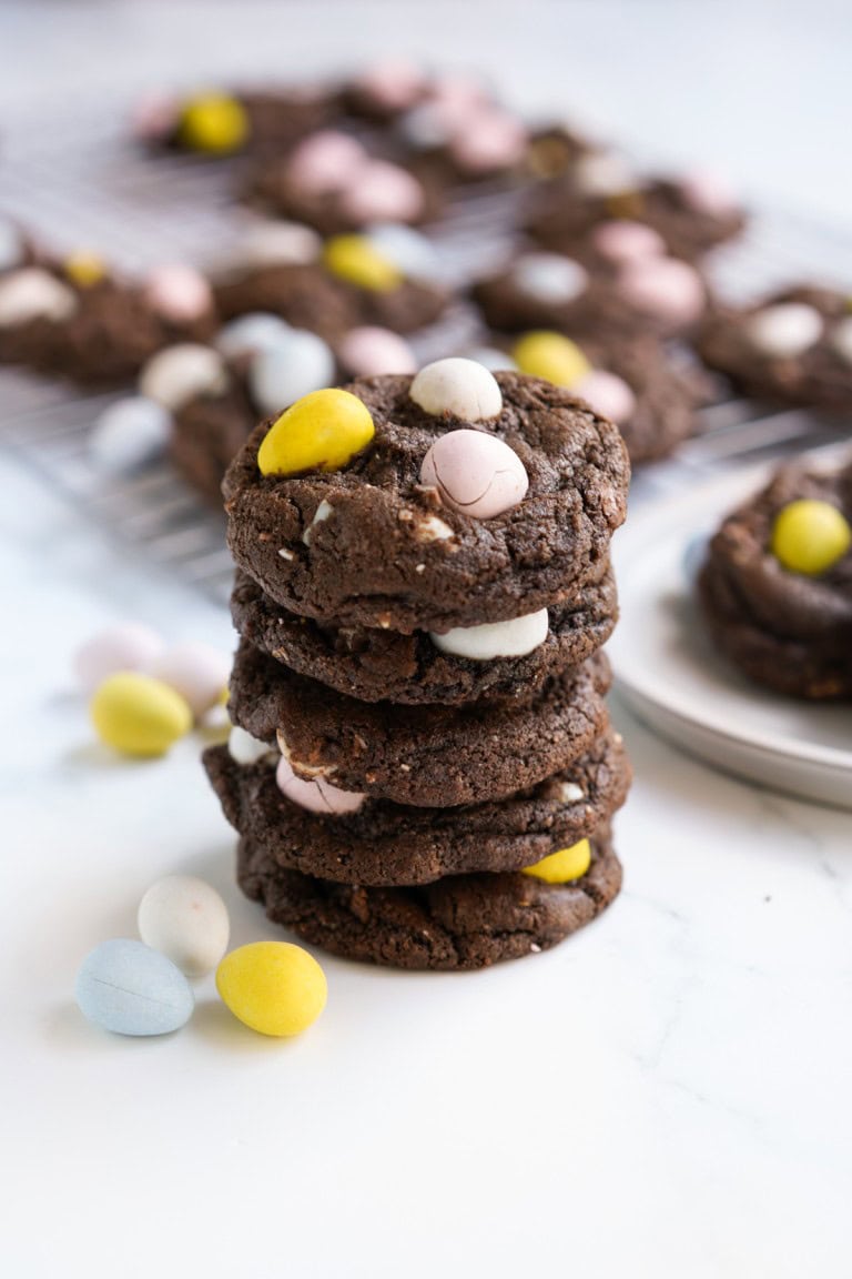 Cadbury Mini Egg Cookies - Joyous Apron